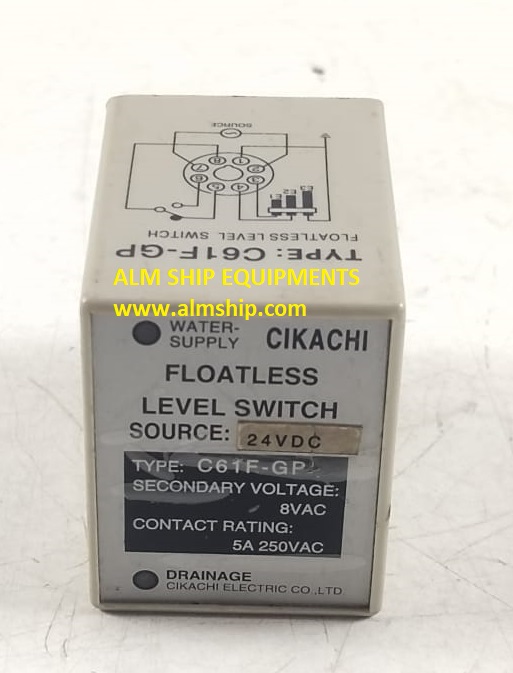 Cikachi C61F-GP Floatless Level Switch 24VDC | ALM SHIP EQUIPMENTS